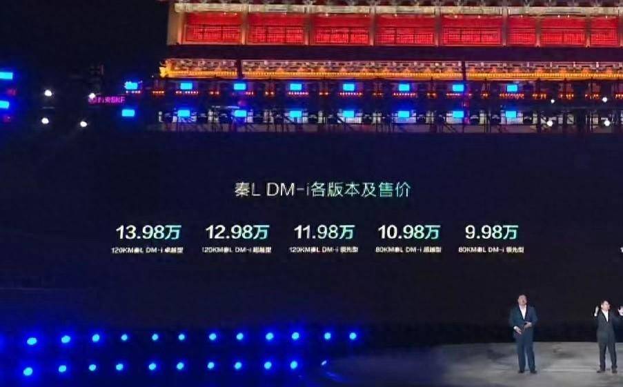 最低馈电油耗仅2.9L/100km，秦L DM-i售价9.98万元起_搜狐汽车_搜狐网