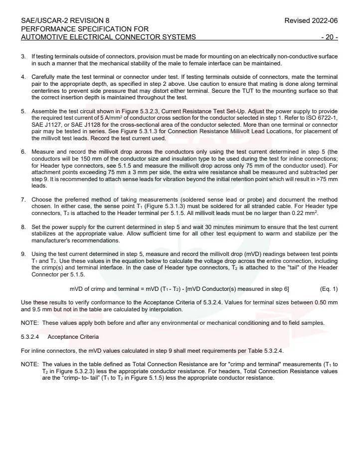 每个连接器人都知道的USCAR-2标准，SAE/USCAR-2 REBISION 8，美系汽车连接器_搜狐汽车_搜狐网