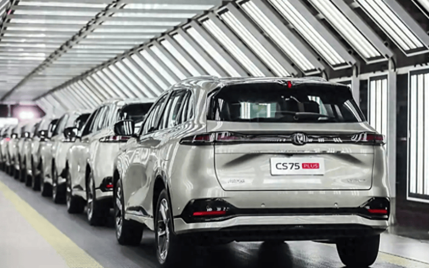 迎战全新哈弗H6，全新CS75 PLUS已经下线，9月份上市_搜狐汽车_搜狐网