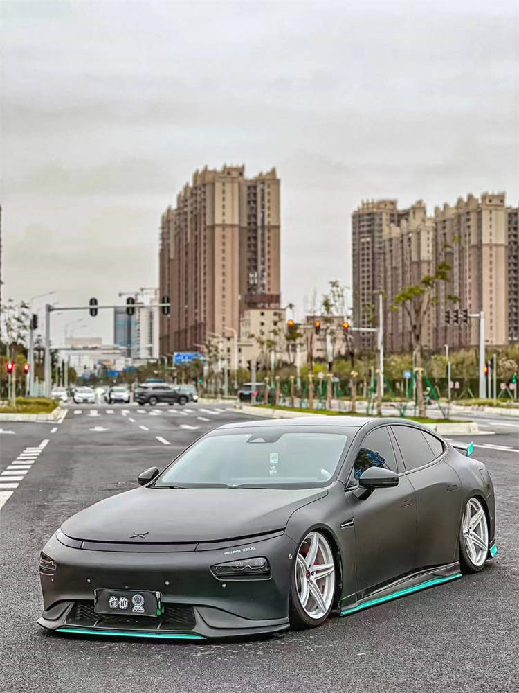 小鹏P7改装AIRBFT气动避震：科技与美学的完美碰撞_搜狐汽车_搜狐网