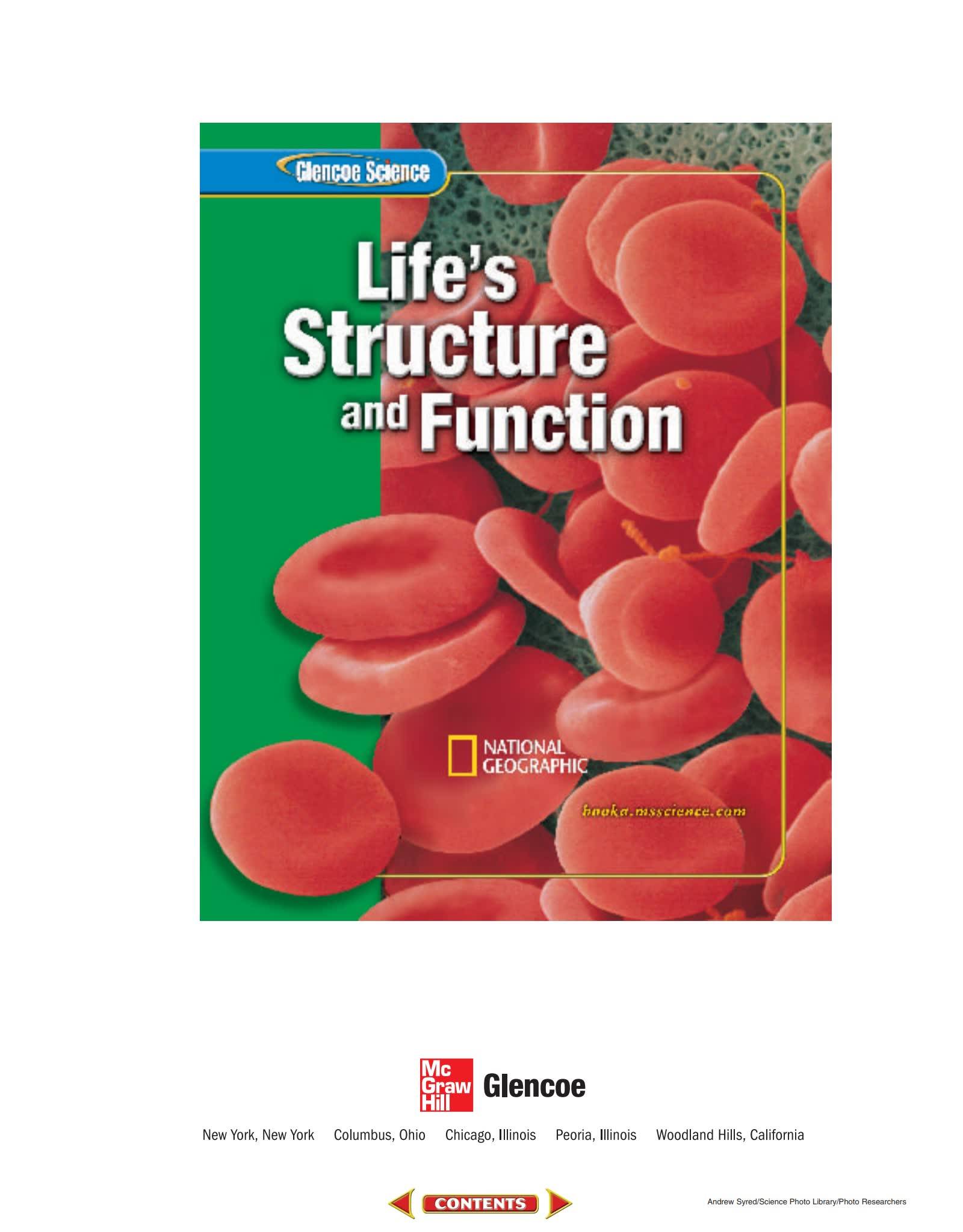 美国中学主流科学教材 Glencoe Science Modules_模块_and_-the