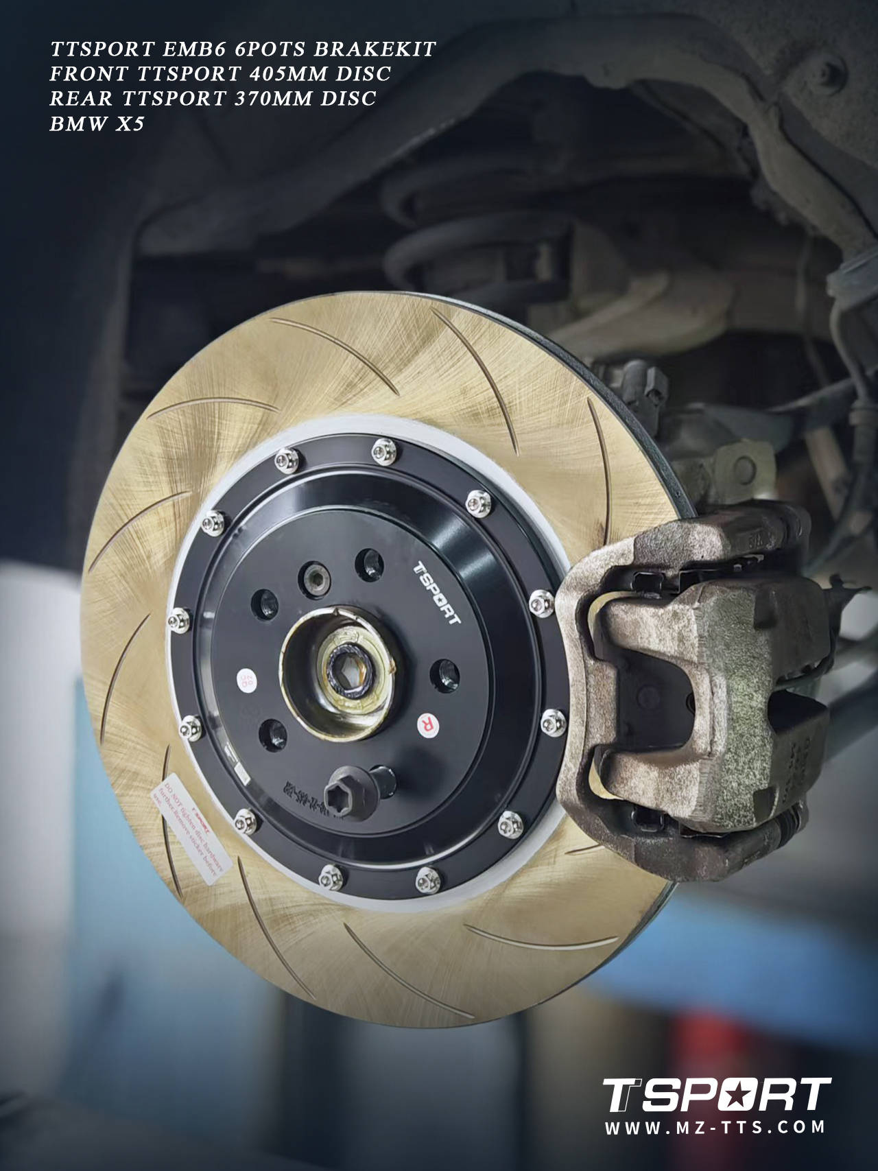 改装案例 | 宝马X5升级TTSPORT进化系列EMB6刹车套件_搜狐汽车_搜狐网