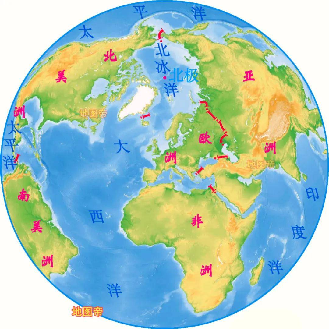 中国在地球什么位置，东南西北的范围到哪儿？_陆地_大部_包括