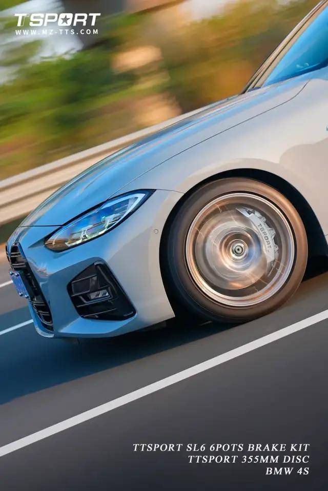 宝马4系改装TTSPORT SL6六活塞卡钳刹车套件_搜狐汽车_搜狐网