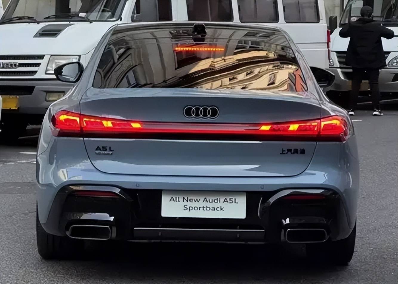 全新上汽奥迪A5L定妆照曝光，牵手华为，外观颠覆，你能接受么_搜狐汽车_搜狐网