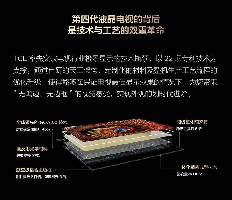 TCL C12K重磅发布！无黑边画面与顶级Mini LED画质的完美融合_边框_电视_屏幕