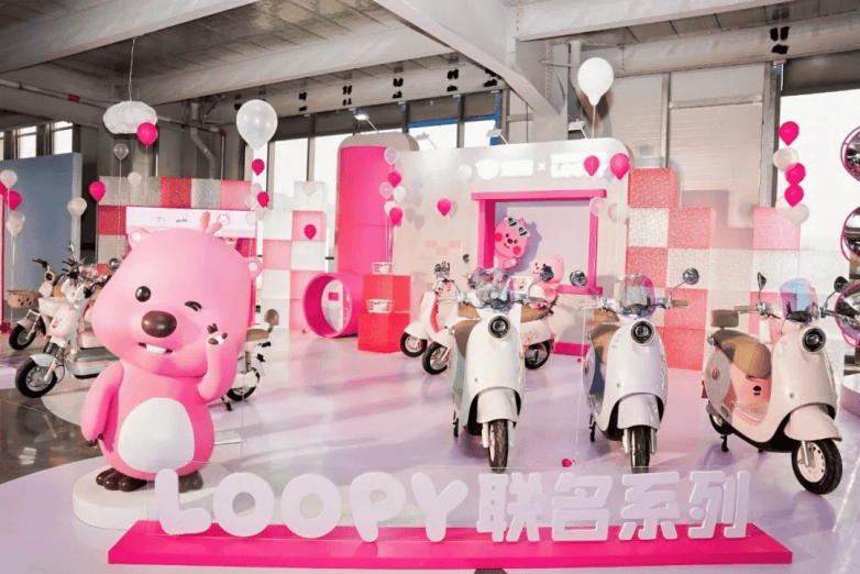 Loopy联名电动车——绿源Moda50-Q，玩转都市生活_搜狐汽车_搜狐网