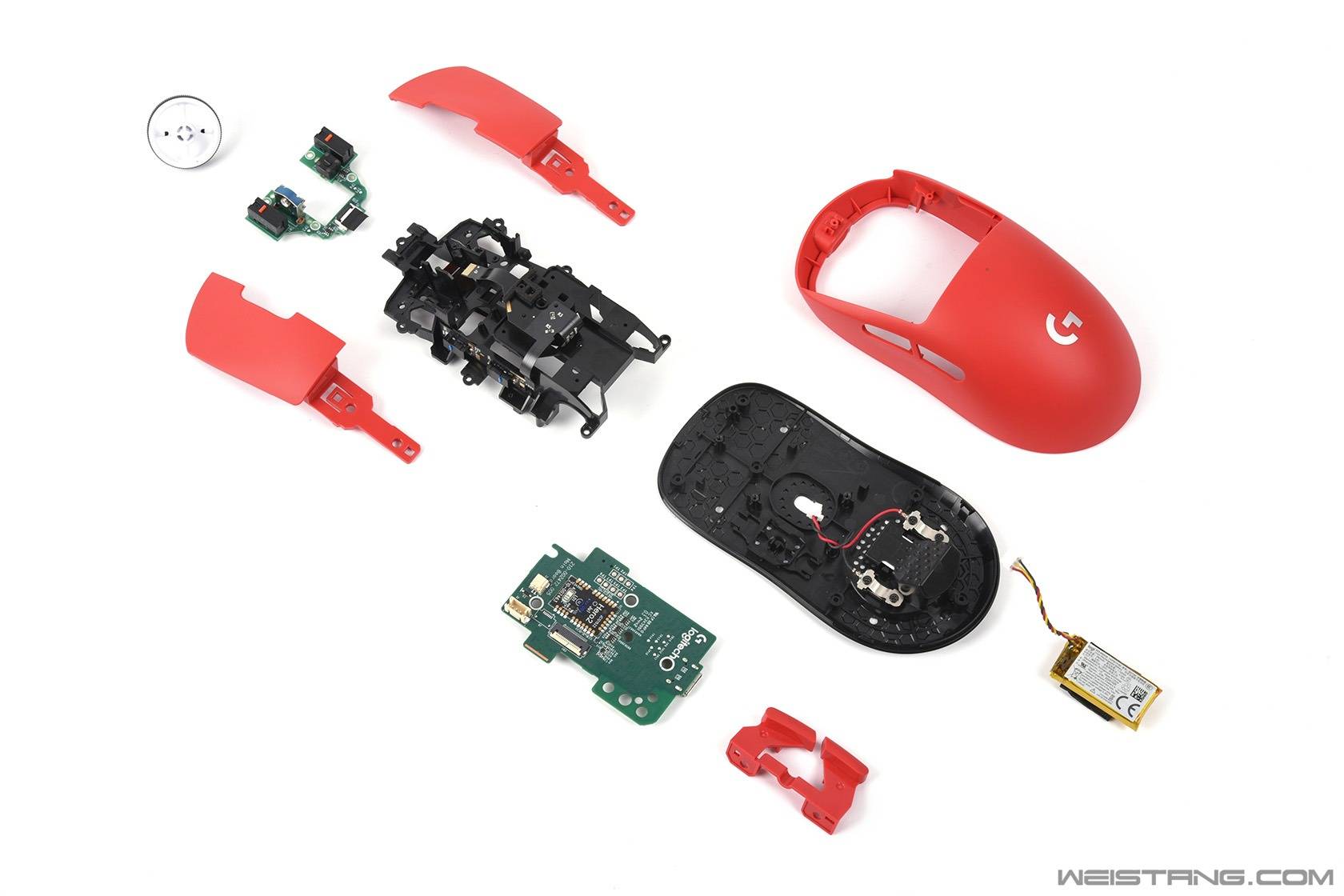 罗技GPW2金刚版电竞鼠标评测_结构_按键_拆解