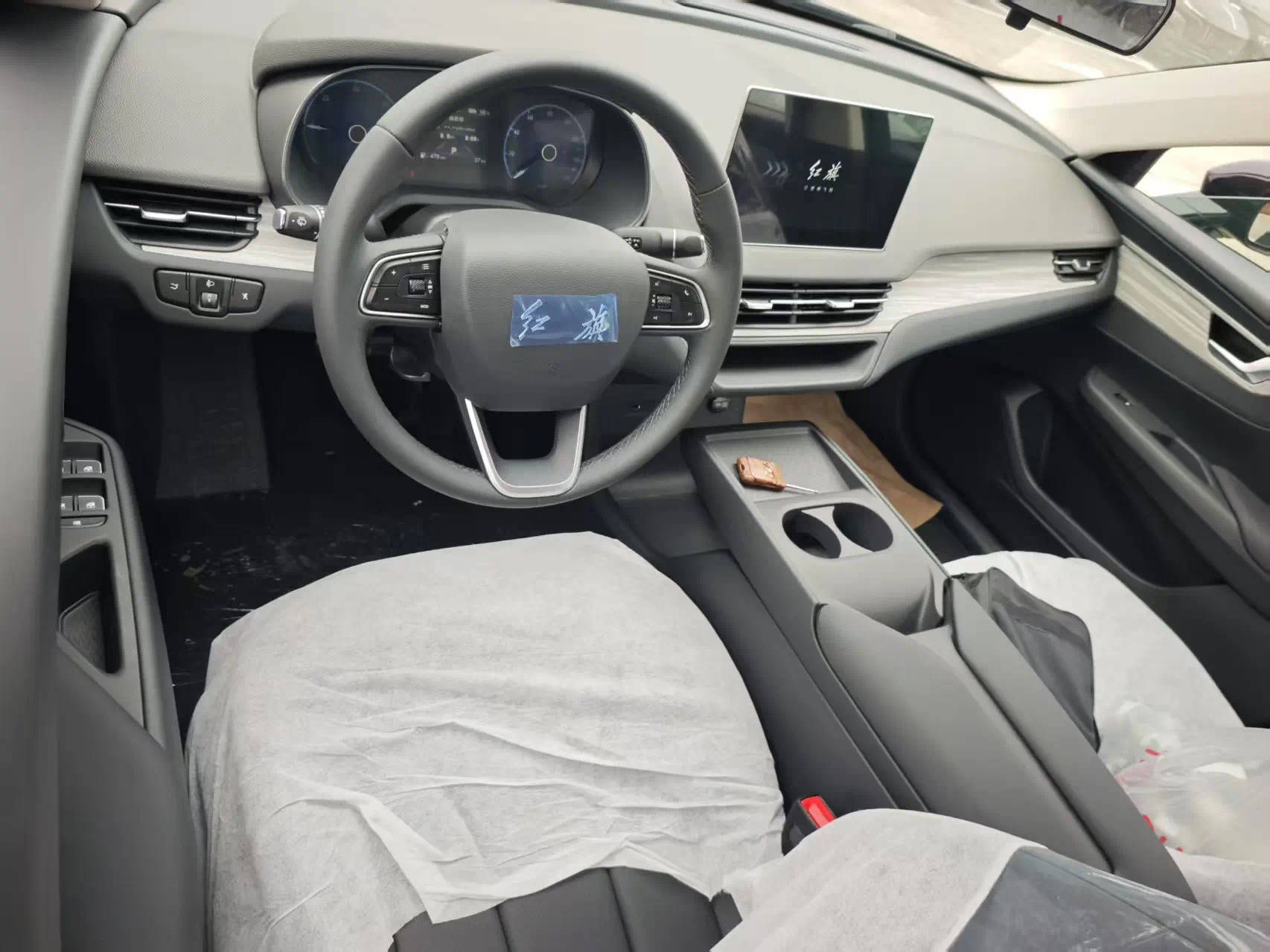 25款红旗E-QM5实车到店，长超5米配全新前脸+怀挡，续航610km_搜狐汽车_搜狐网