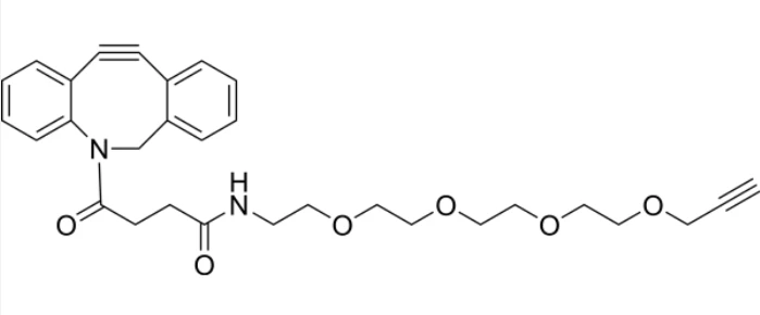 二苯并环辛炔-PEG-炔基，DBCO-PEG-ALK，可用于标记核酸分子