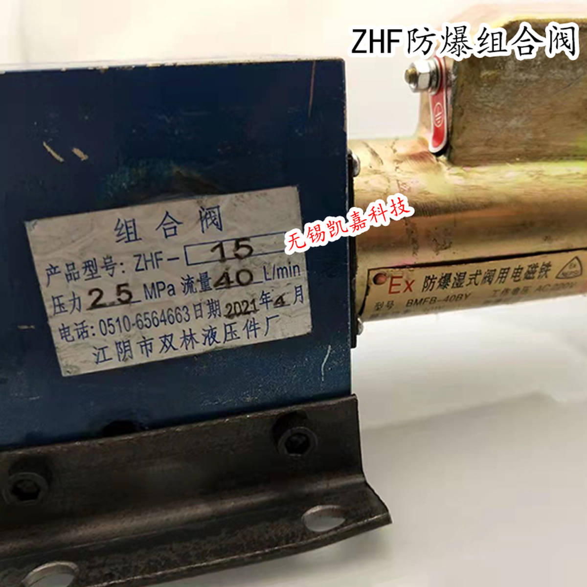 ZHF-10 ZHF-15 ZHF-63防爆组合阀防爆阀电磁铁