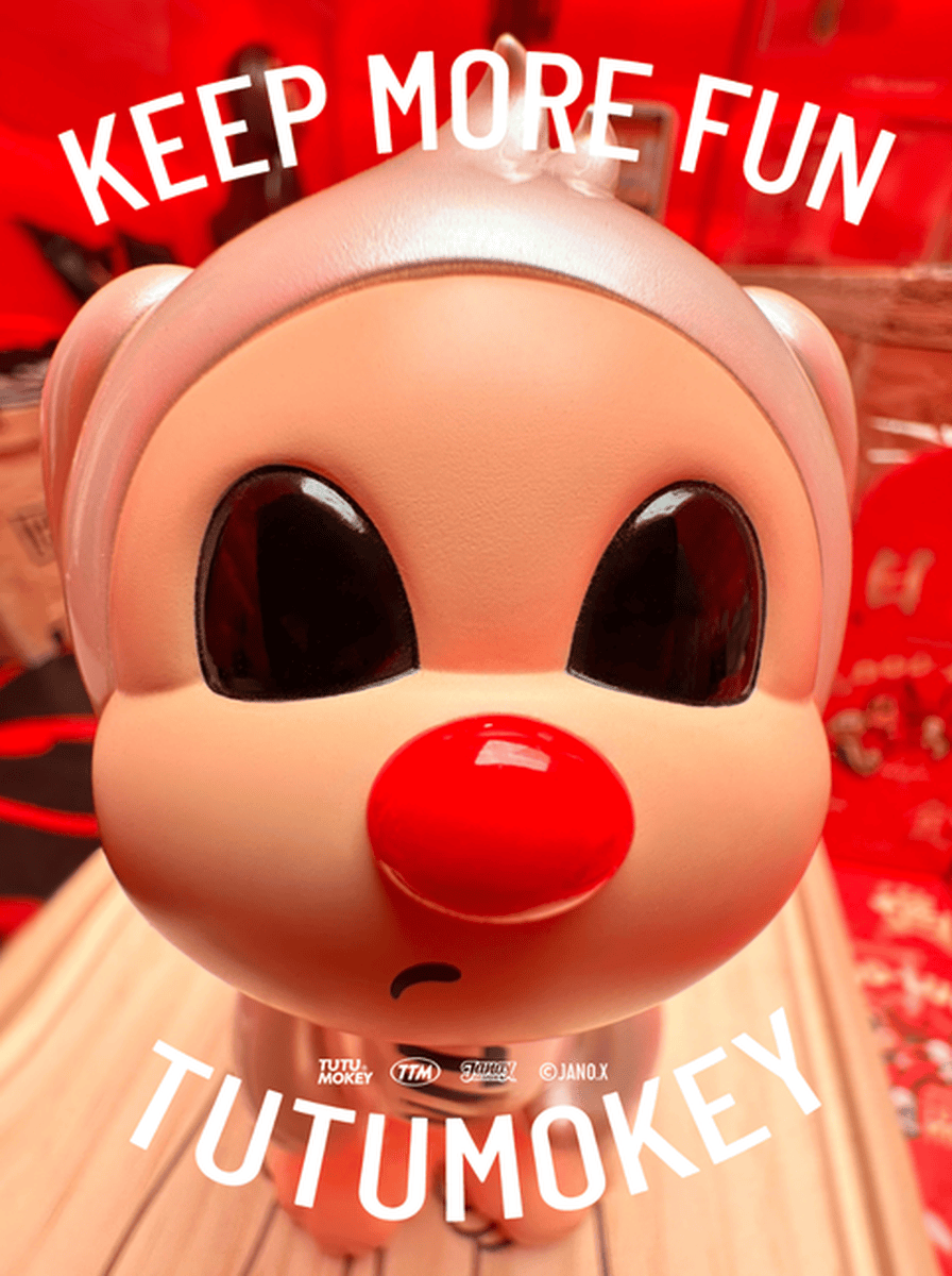 鱼眼镜头怼脸拍，潮玩TUTUMOKEY一键开启逗趣模式!