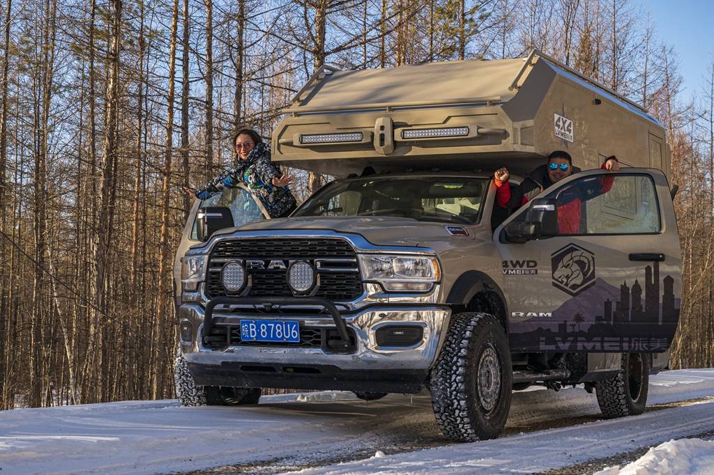 3.9-3.11上海房车展旅美灵域5500N四驱越野房车舒适与自由兼顾_搜狐汽车_搜狐网