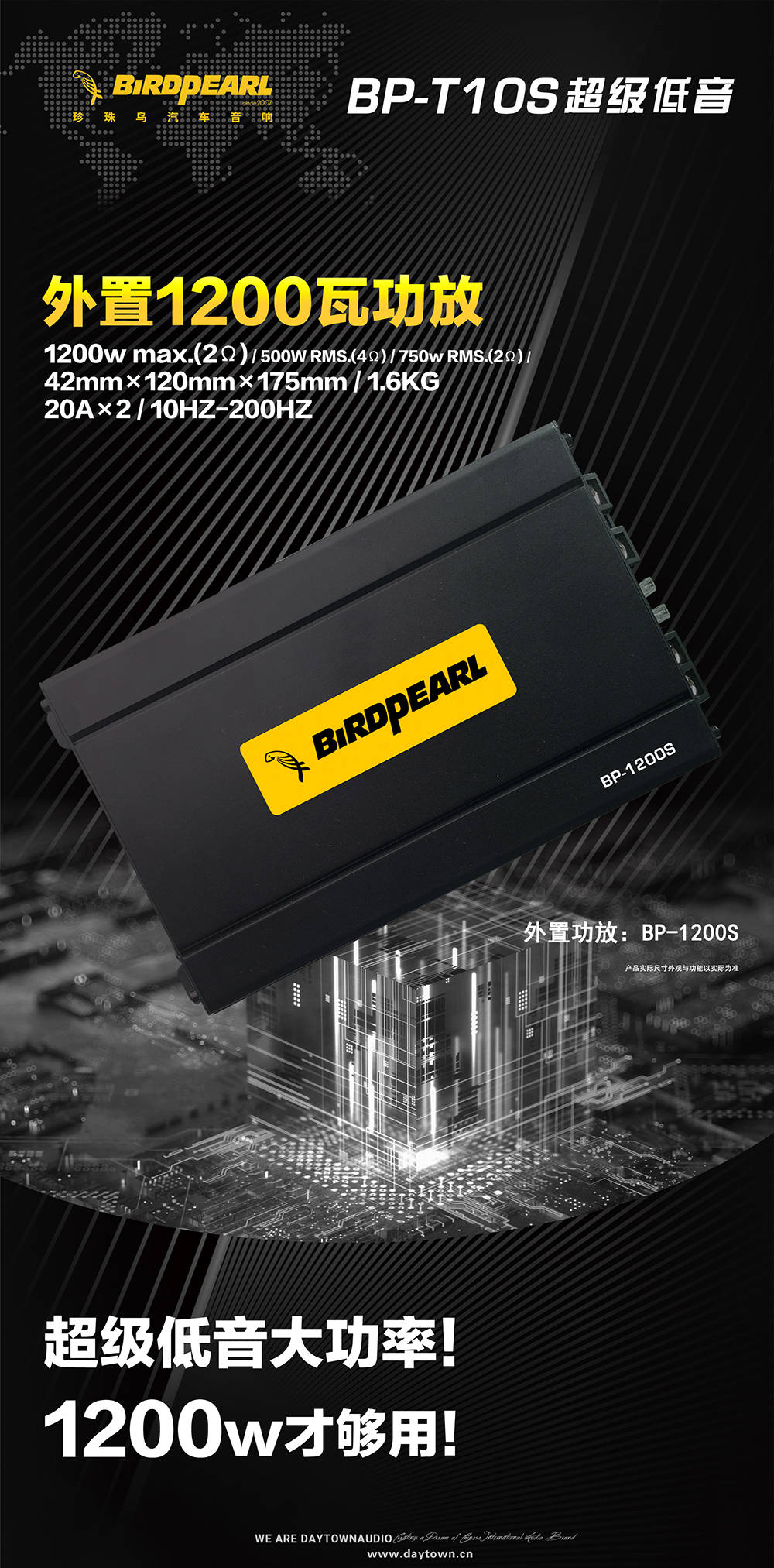 BIRDPEARL珍珠鸟BP-T10S无源密闭箱超级低音炮震撼来袭_搜狐汽车_搜狐网