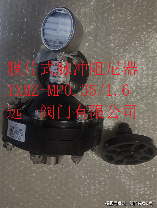 TXMZ-MP0.35/1.6/0.35L UPVC/PP膜片式脉冲阻尼器-远一阀门有限公司_系统_管路_压力