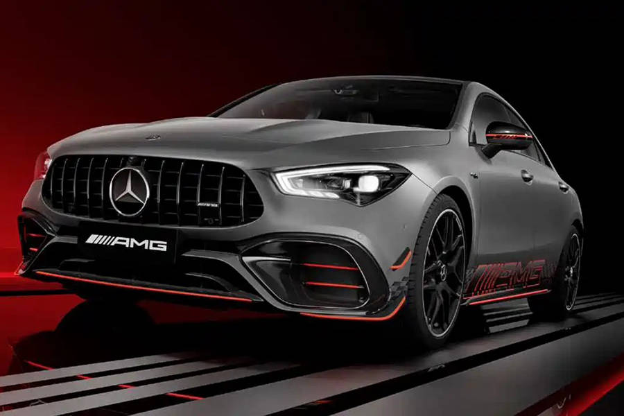 售价62.59万元/新增指纹识别 新款AMG CLA 45 S 4MATIC+轿跑上市_搜狐汽车_搜狐网