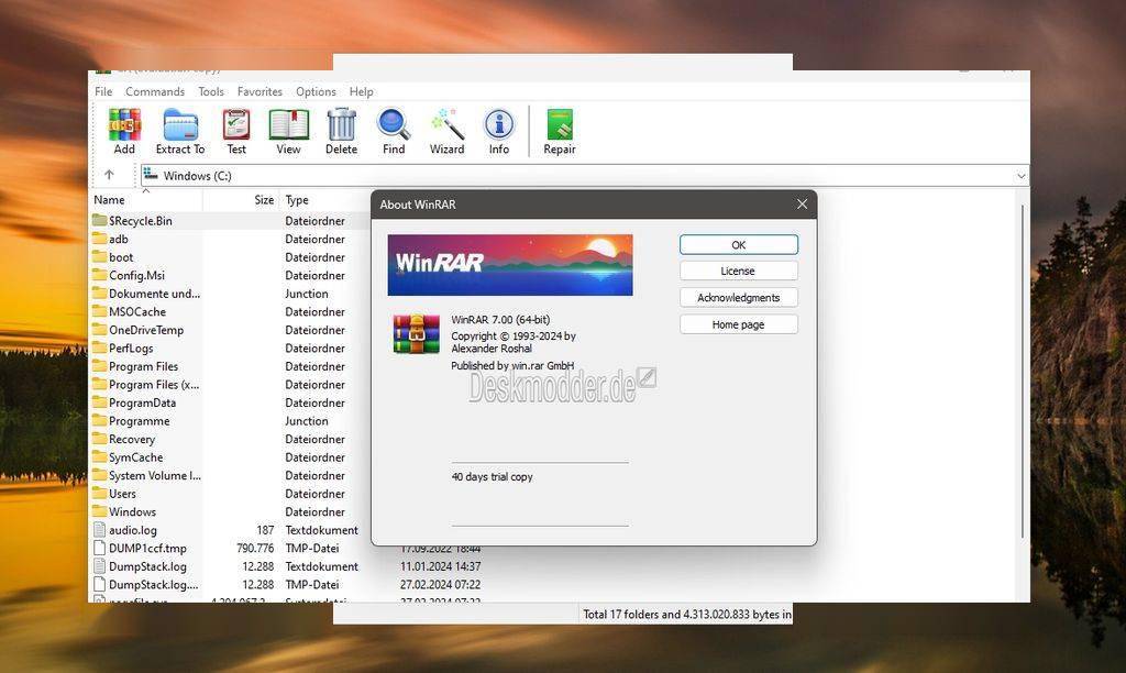 WinRAR 7.0 正式版发布，最高支持 64GB 压缩字典 - 数码前沿 数码之家