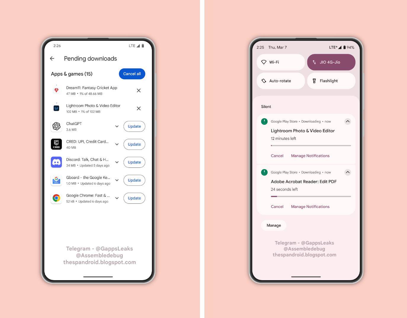 谷歌 Google Play 商店并行下载回归：支持用户同时下载多个应用 - 数码前沿 数码之家