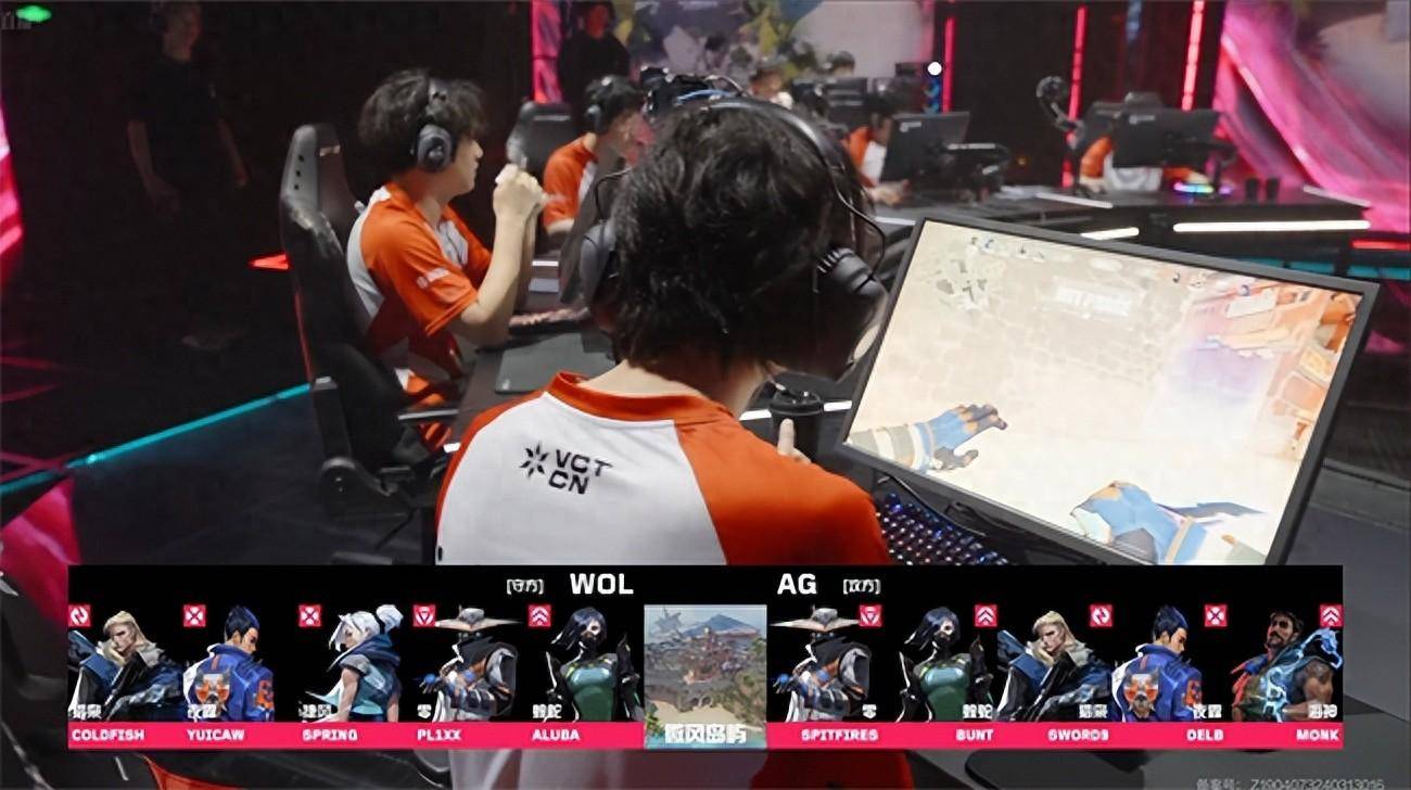 无畏契约：pl1xx生死局力挽狂澜，WOL八分落后翻盘2-0击败AG_Spring_暂停_双方