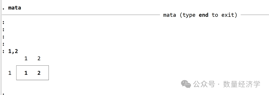 Stata：Mata系列入门（一）_矩阵_运算符_东西