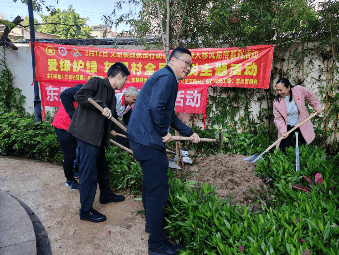 种植绿植超3万株！让绿色成为高质量发展鲜明底色，张槎在行动！_活动_人数_义务