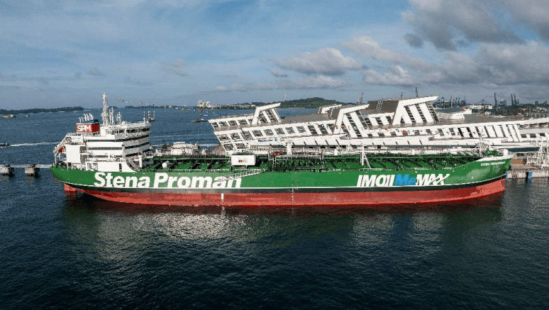 一艘甲醇燃料油轮命名_Stena_排放_Bulk