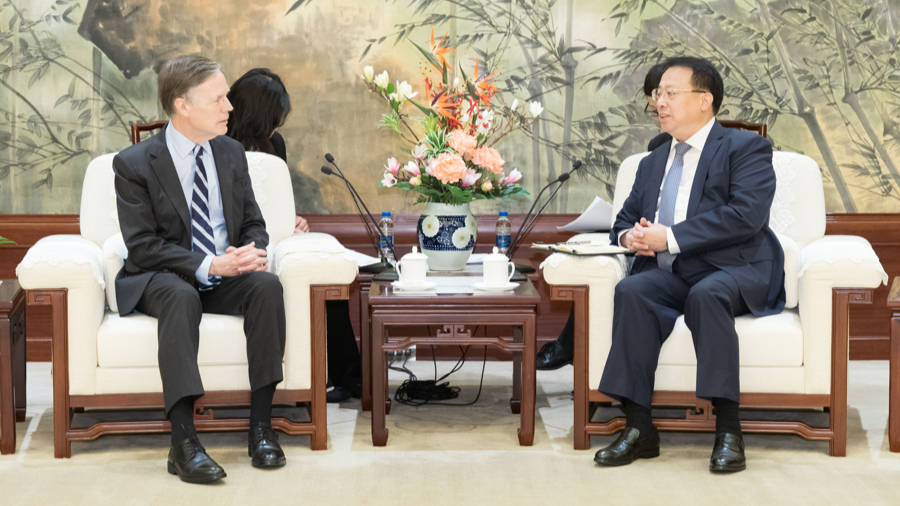 上海市市长龚正会见美国驻华大使伯恩斯,希望为促进中美地方友好交流增添活力 合作 交往 领域