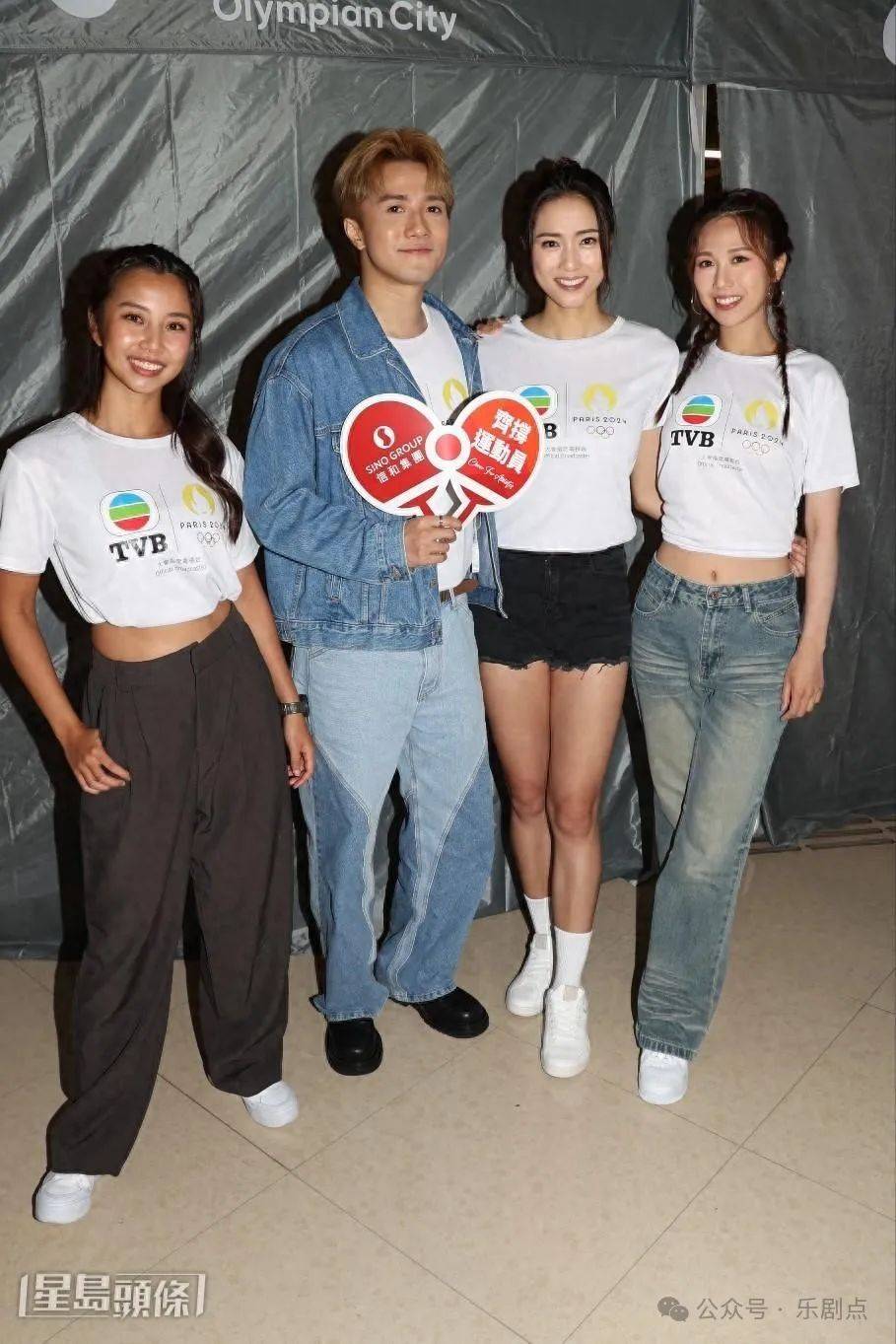 香港小姐15强为TVB直播巴黎奥运造势，刘颖旋熬夜见证张家朗夺冠_何沛珈_李曼思_刘颖镟