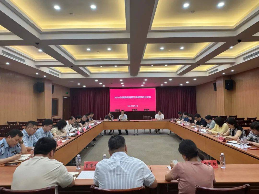 增强发展信心 保持战略定力——西渡街道召开2024年第三季度经济运行分析会_工作_园区_产业