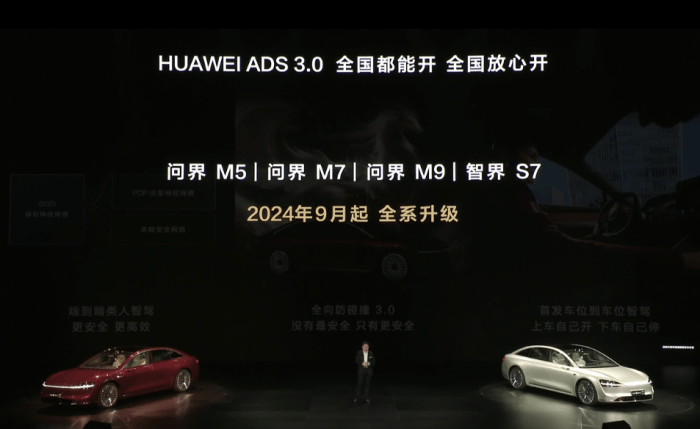 余承东：问界全系及智界S7将于9月起升级HUAWEI ADS 3.0_搜狐汽车_搜狐网