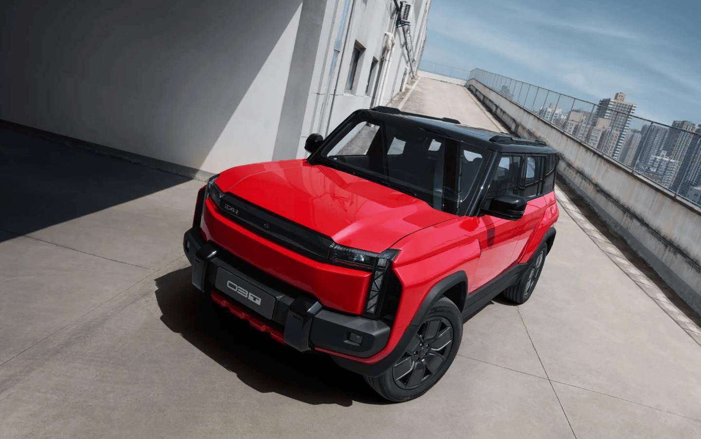 奇瑞 iCAR 03T 纯电 SUV 官图亮相，2024 成都车展发布 - 数码前沿 数码之家