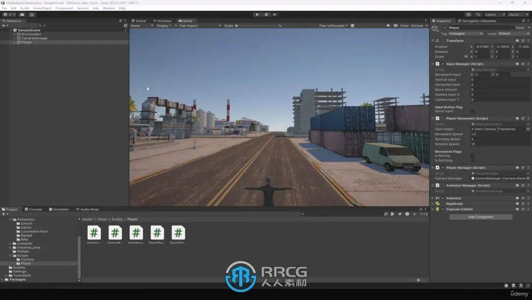 Unity中Photon PUN构建多人在线手游视频教程_游戏_开发_玩家