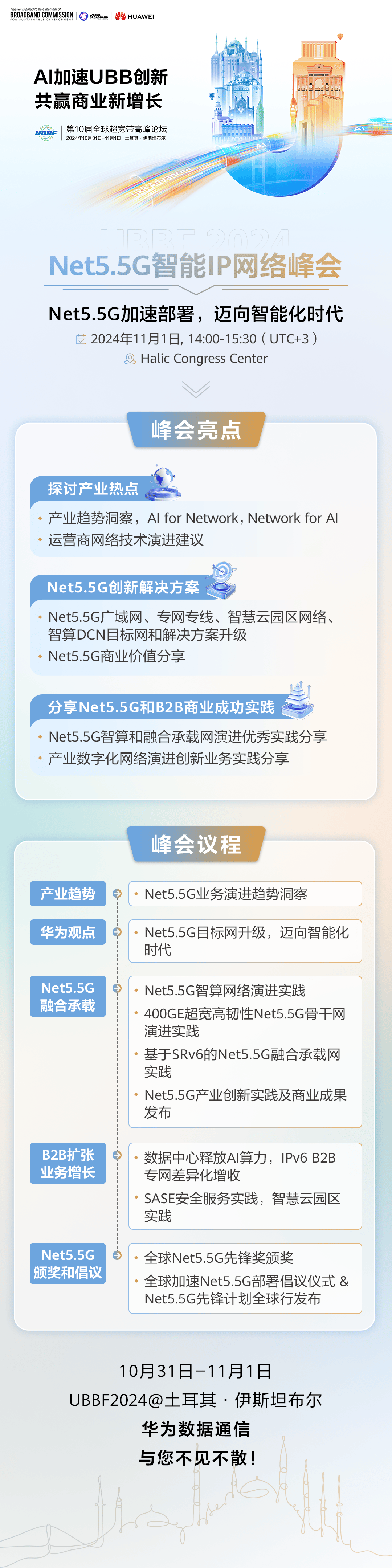 UBBF 2024 | Net 5.5G智能IP网络峰会亮点速递