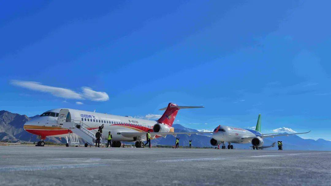 多图 | C909来了！_商飞_网友_该飞机