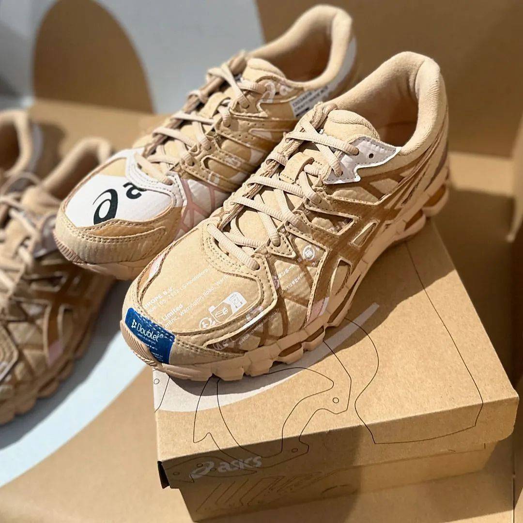 Asics 今年最强联名？！Doublet x Asics 合作款 11月16日发布_材质_上市_质感