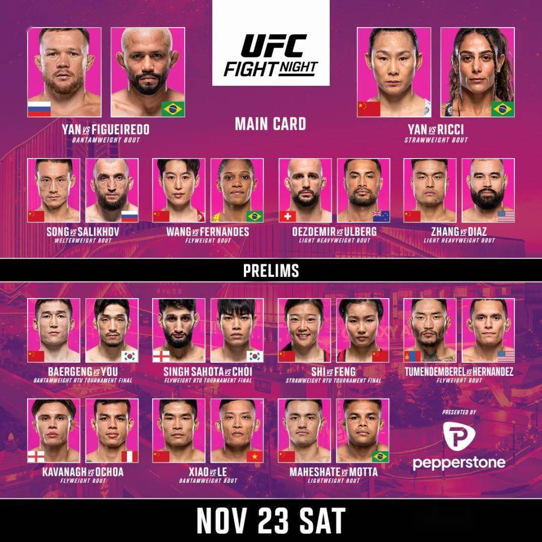 从零起步到年度最佳格斗之夜，中国力量在UFC“打拼”12年_澳门站_发展_体育