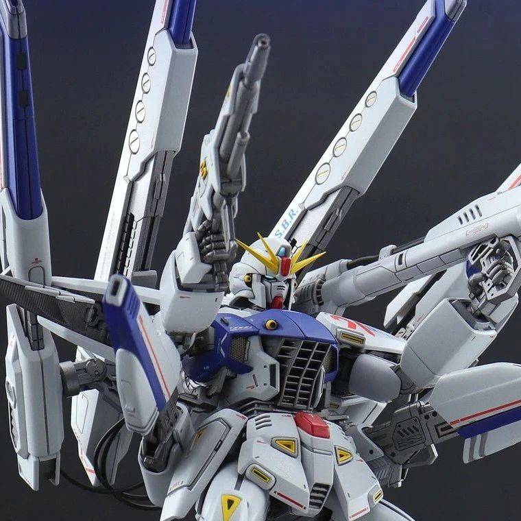 这不比MB帅多了？F91背部加农炮&双VSBR装备_细节_模型_部分