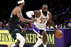 森林狼117-95湖人，3人得分20+ 詹姆斯哑火，东契奇空砍37分！_首轮比赛_比分_NBA