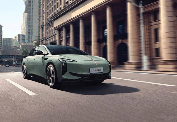 红旗EH7纯电新车上市，续航820km起售价仅20.88万，豪华配置引关注！_搜狐汽车_搜狐网