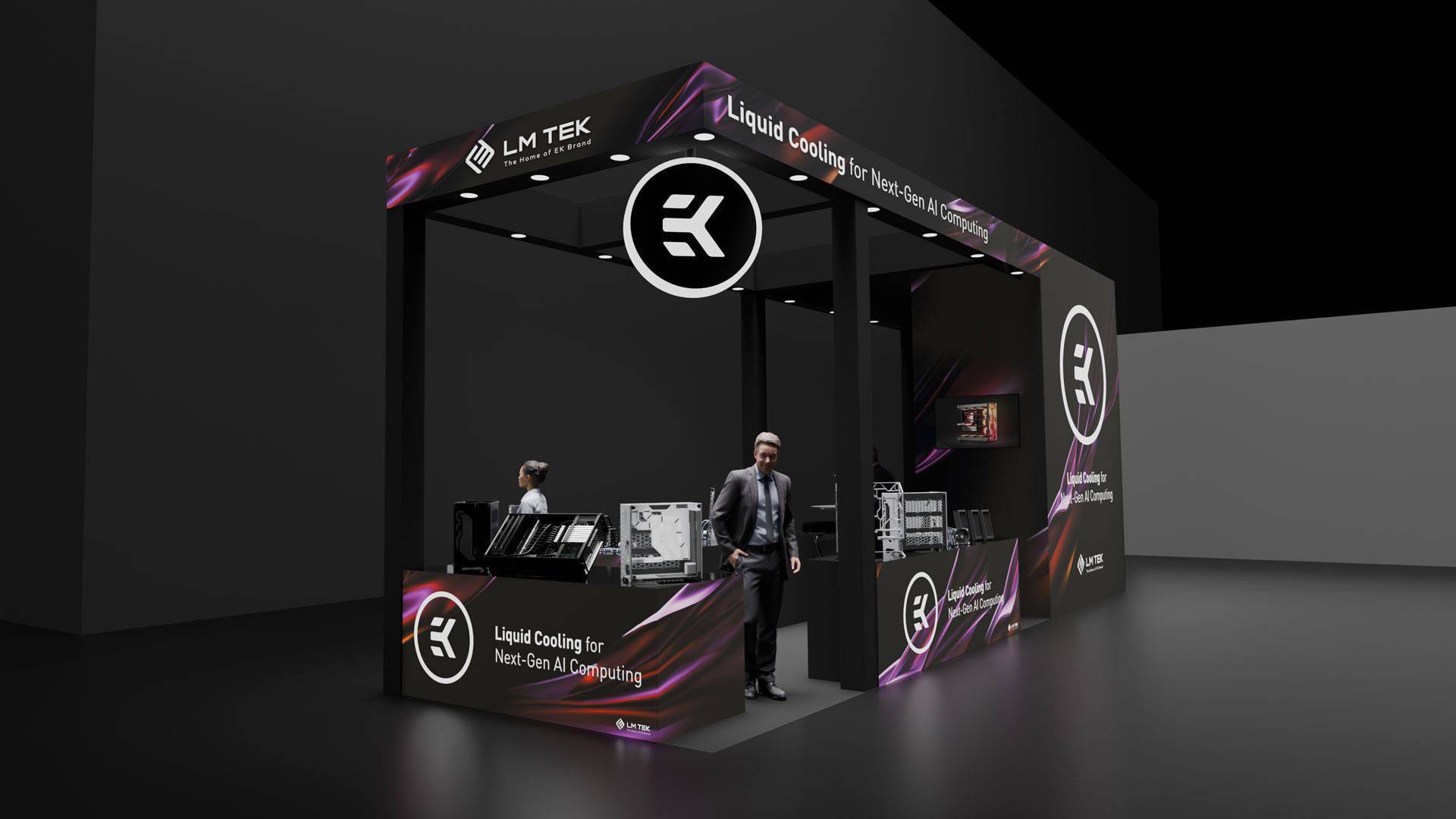 EK台北电脑展首秀，LM TEK管理下将发布AI液冷新技术_EK-Quantum_EK-Pro_Fluid