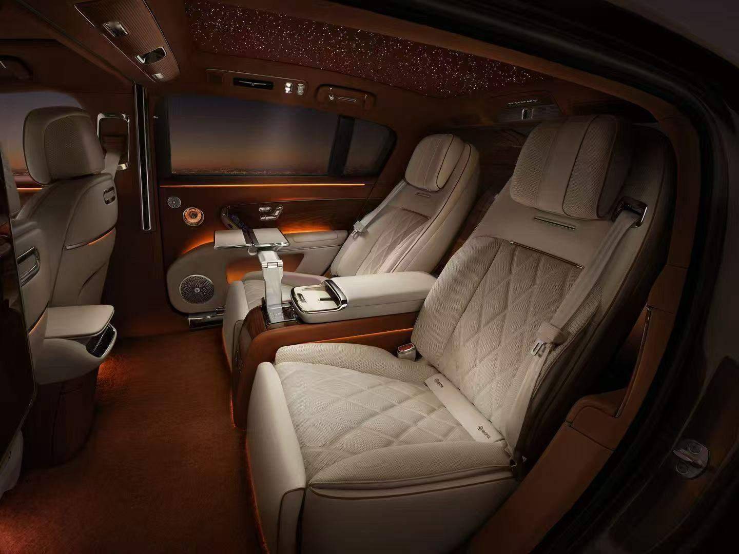 尊界S800内饰发布：配备双零重力座椅、智能星空顶、豪华中岛台_搜狐汽车_搜狐网