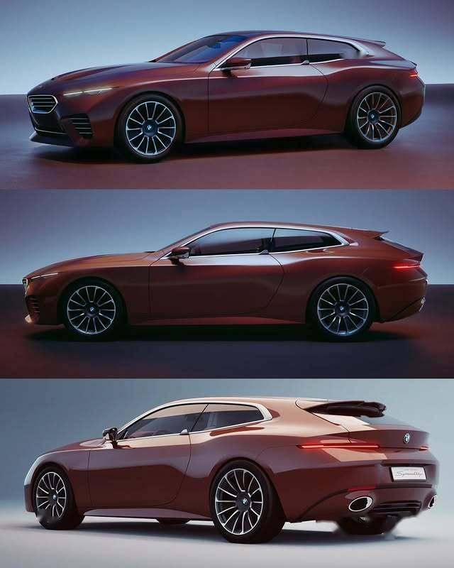 宝马Speedtop概念车抢先看：Shooting Brake设计，617马力V8引擎 - 数码前沿 数码之家