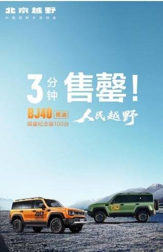 BJ40燃油版震撼上市，12.69万元起售，开启全民越野新时代_搜狐汽车_搜狐网