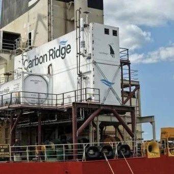 “全球首套”！新型船载碳捕集系统推出_Ridge_Carbon_解决方案