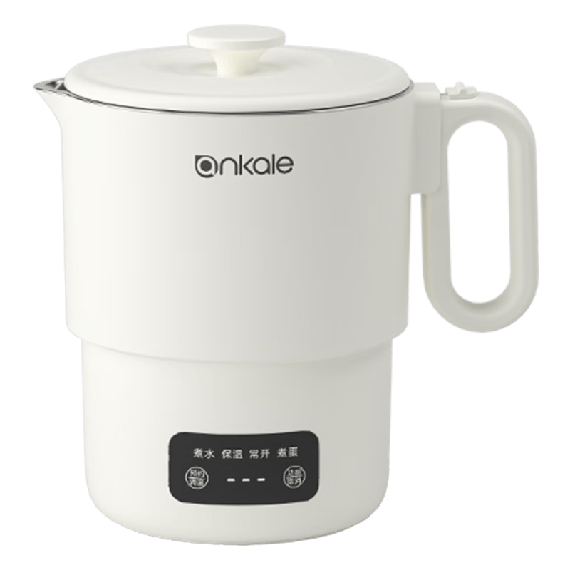 便携与优雅的完美结合——ankale电热水壶800ml_生活_旅行_环保
