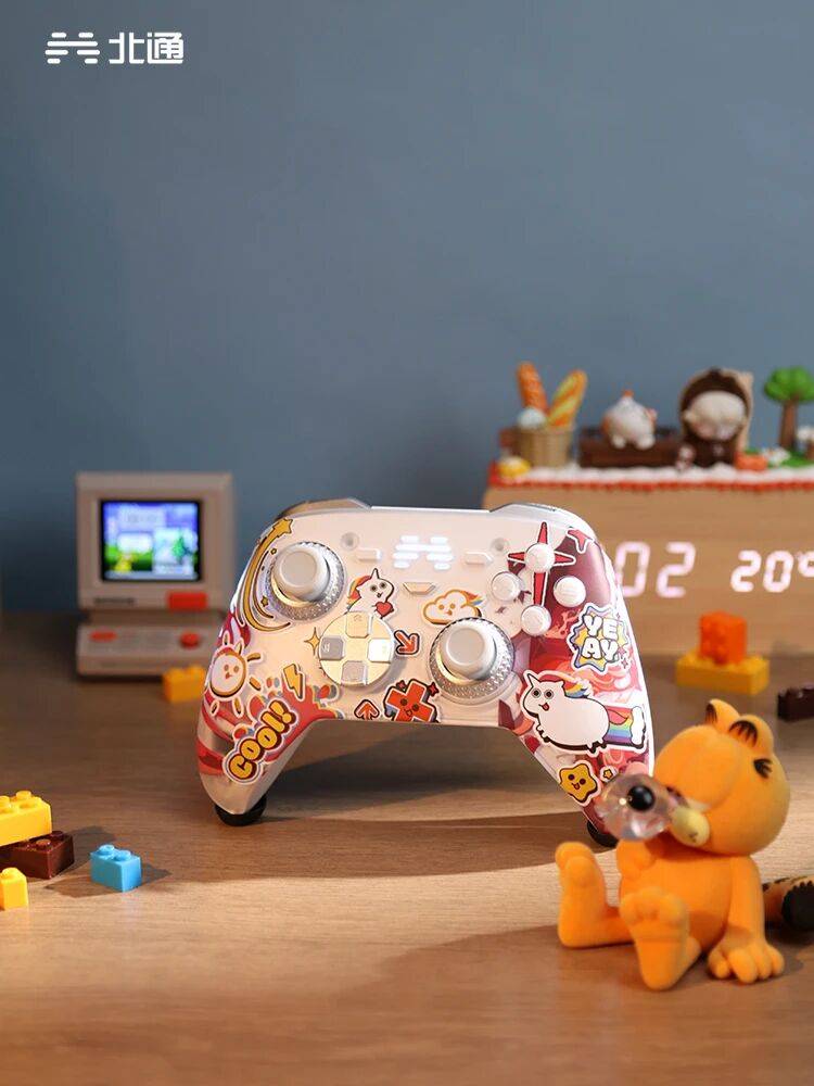 惊艳到了！手柄面壳这么帅，还有隐藏功能？_超级马力_游戏_突进